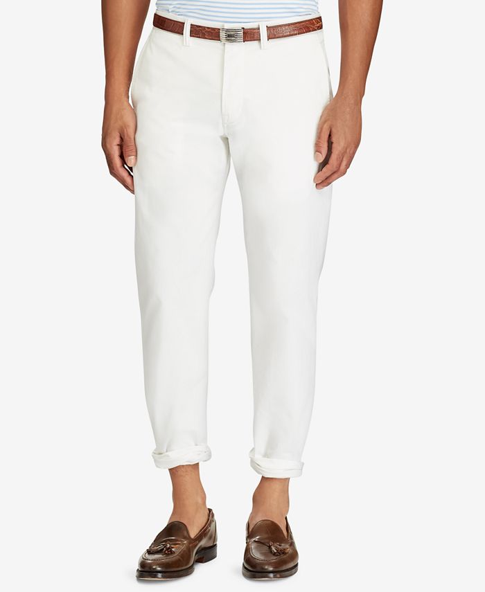 Polo Ralph Lauren Men's Big & Tall Stretch Classic Fit Chino Pants - Macy's