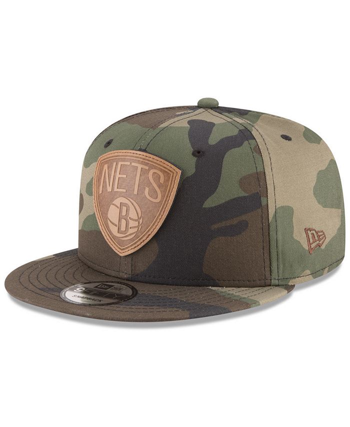 New Era Brooklyn Camo 9FIFTY Snapback Cap - Macy's