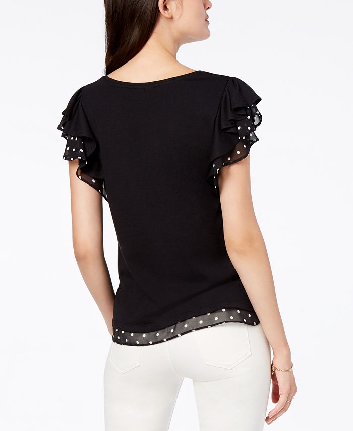 Maison Jules Layered-Look Top, Created for Macy's - Macy's
