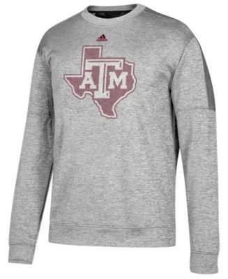 adidas Men's Texas A&M Aggies Linear Logo Crew Sweatshirt - Macy's