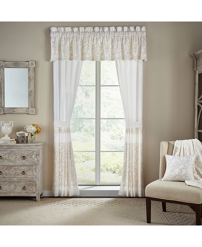 Croscill Cela Tailored 72" x 20" Window Valance - Macy's