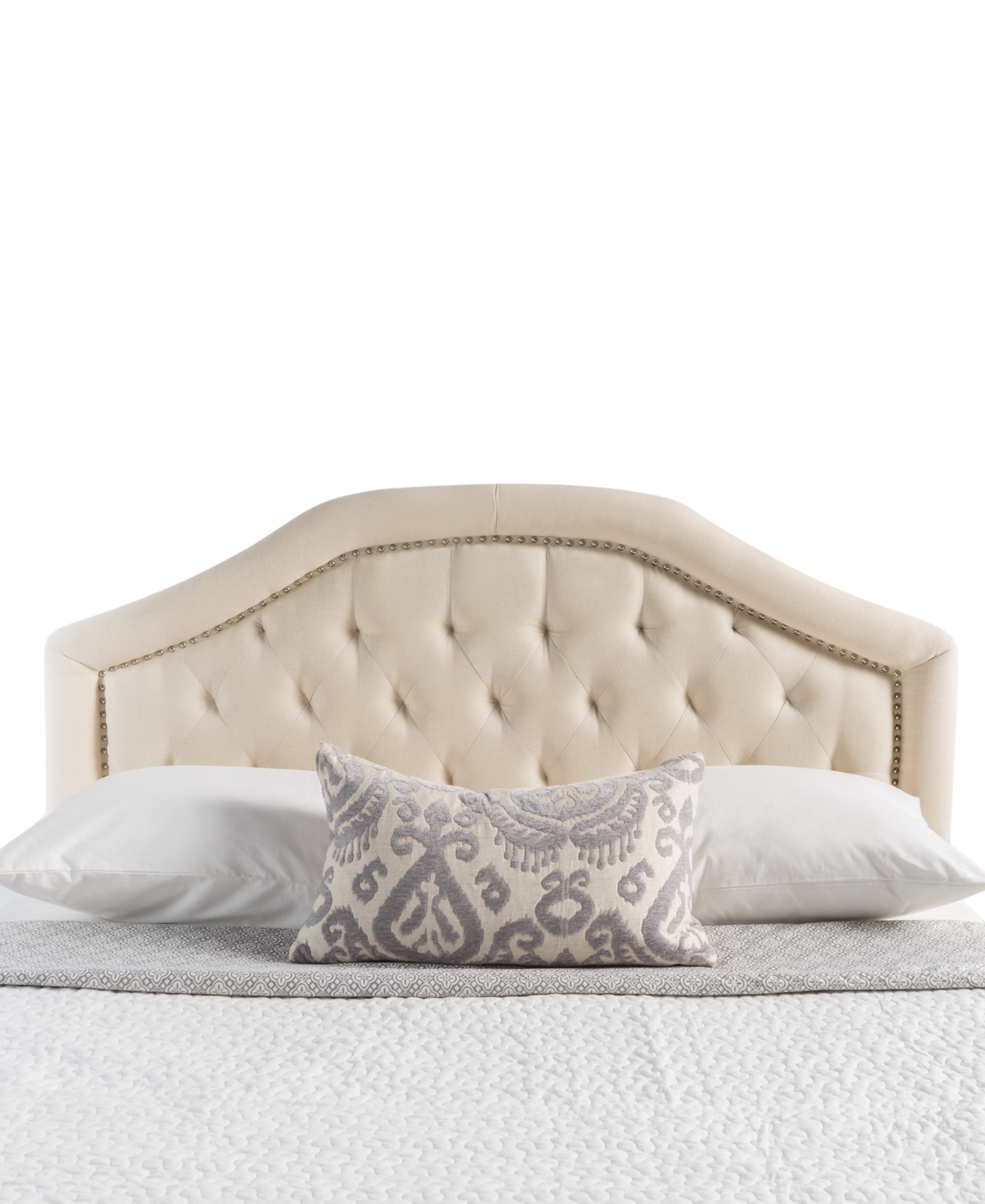 Click here for Putnee Adjustable Full/Queen Headboard - Beige prices