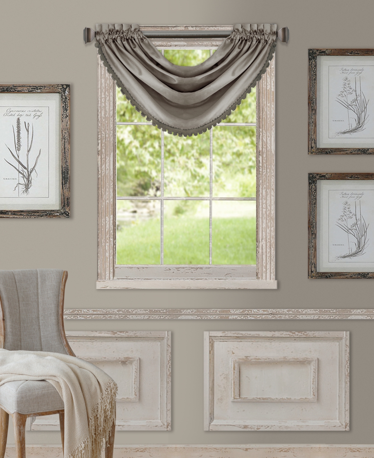 Click here for Elrene Home Fashions All Seasons Waterfall Window... prices