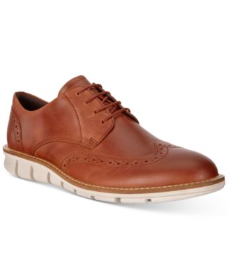 Ecco Men's Jeremy Wingtip Hybrid Oxfords - Macy's