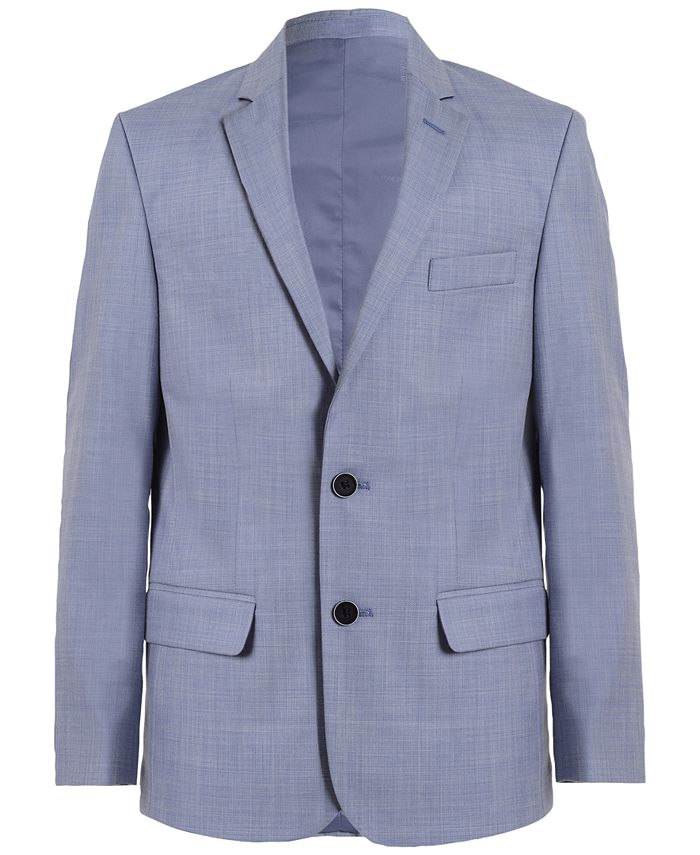 Calvin Klein Striated Sharkskin Jacket, Big Boys - Macy's