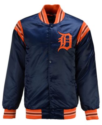 G-III Sports Men's Detroit Tigers Starter Legacy Satin Jacket - Macy's