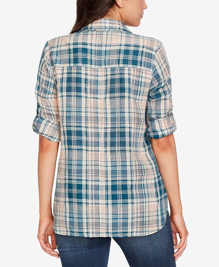 WILLIAM RAST Cotton Plaid Shirt - Macy's