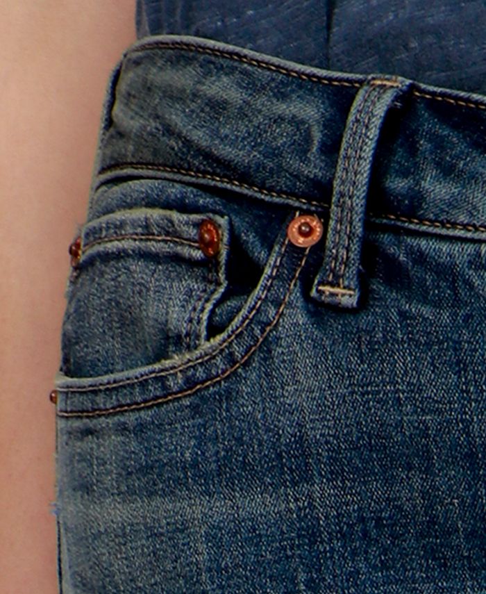 Lucky Brand Lolita Ripped-Cuff Skinny Jeans - Macy's