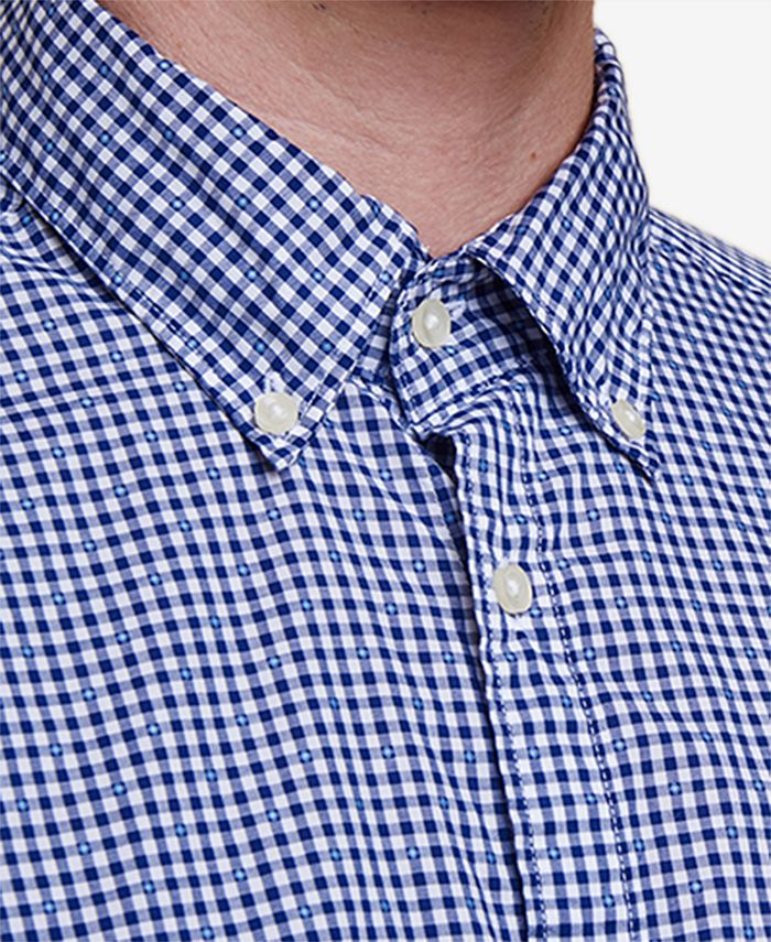 Barbour Men's Hector Jacquard Pocket Shirt - Macy's