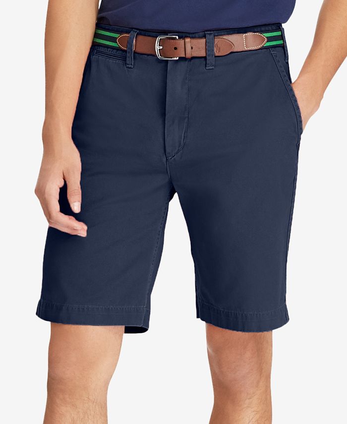Polo Ralph Lauren Men's Big & Tall Classic Fit 10" Chino Shorts - Macy's