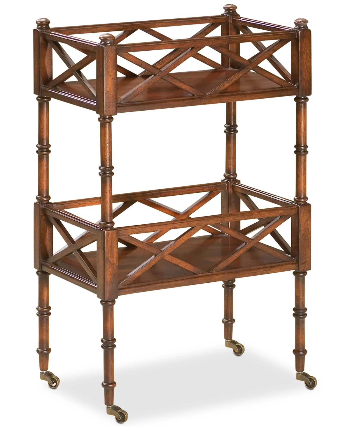 Click here for Danang Kitchen Cart - Dark Brown prices
