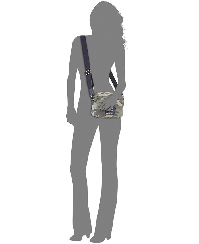 Tommy Hilfiger Bowers Camo Canvas Crossbody - Macy's