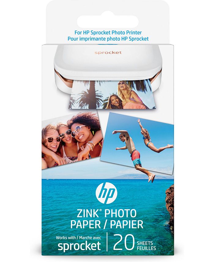 HP ZINK™ 20-Pk. Photo Paper - Macy's