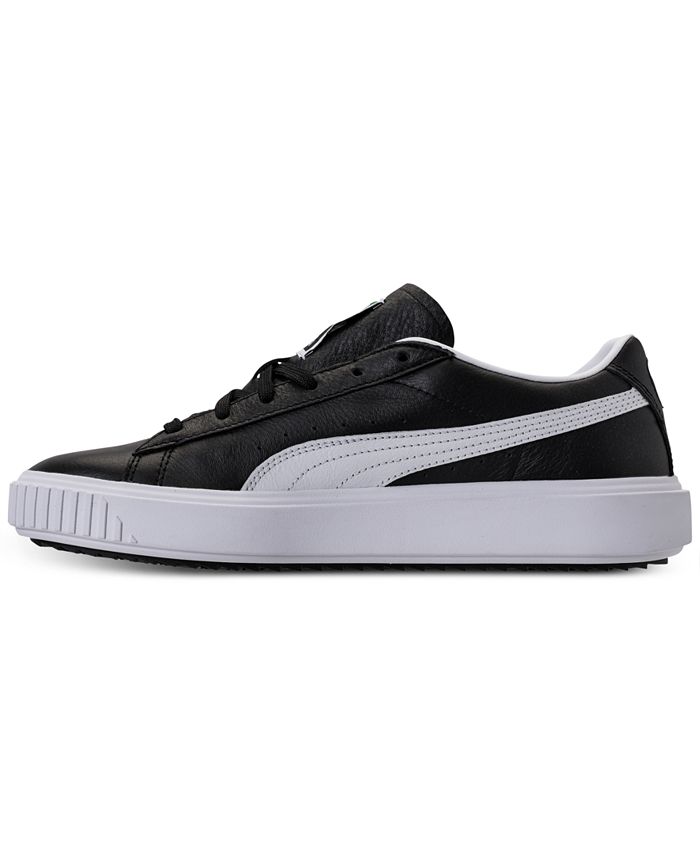 Puma Men's Breaker Leather Casual Sneakers from Finish Line - Macy's