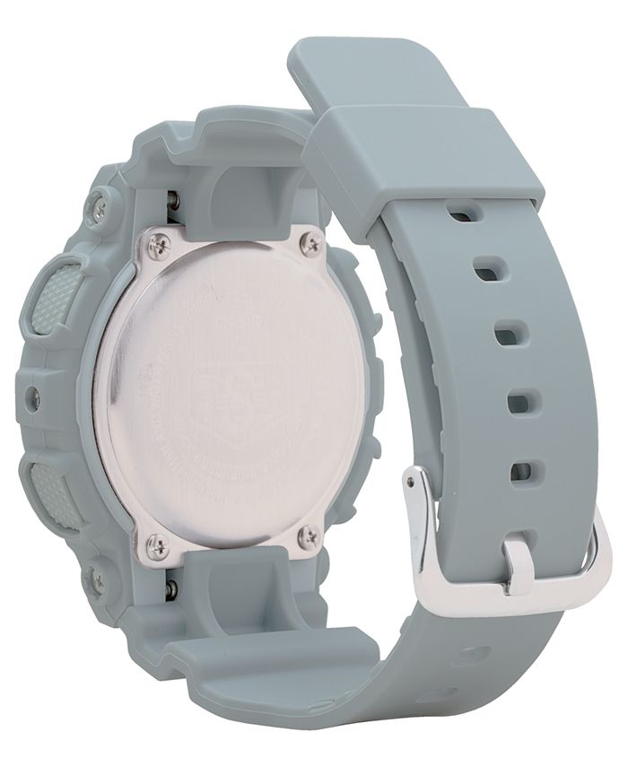 G-Shock Women's Analog-Digital Gray Resin Strap Step Tracker Watch 49 ...