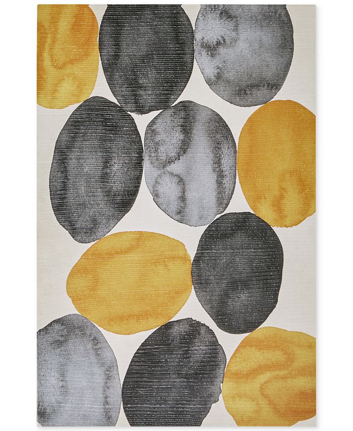 JLA Home INK+IVY Amber Puzzle Gel-Coated Canvas Print - Macy's