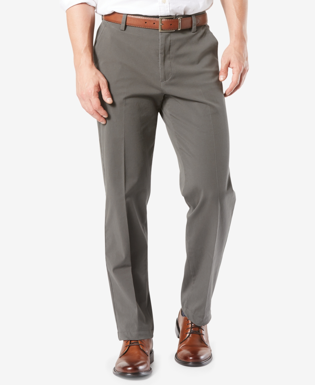 Click here for Dockers Mens Workday Smart 360 Flex Classic Fit Kh... prices