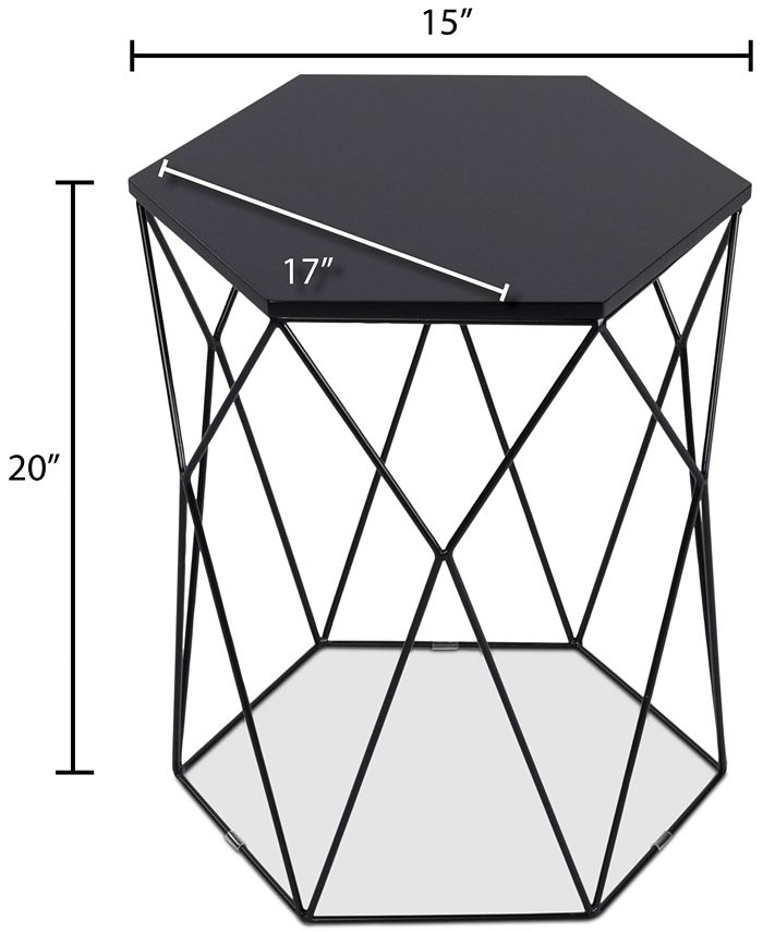 Serta Element Side Table, Quick Ship - Macy's