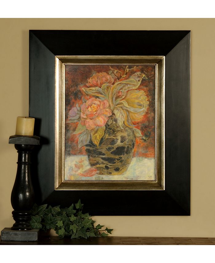 Uttermost Floral Bunda Framed Wall Art - Macy's