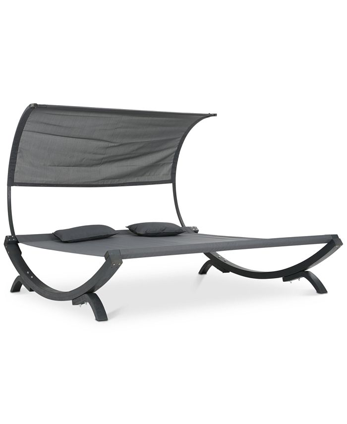 Noble House Sofia Canopy Sunbed - Macy's