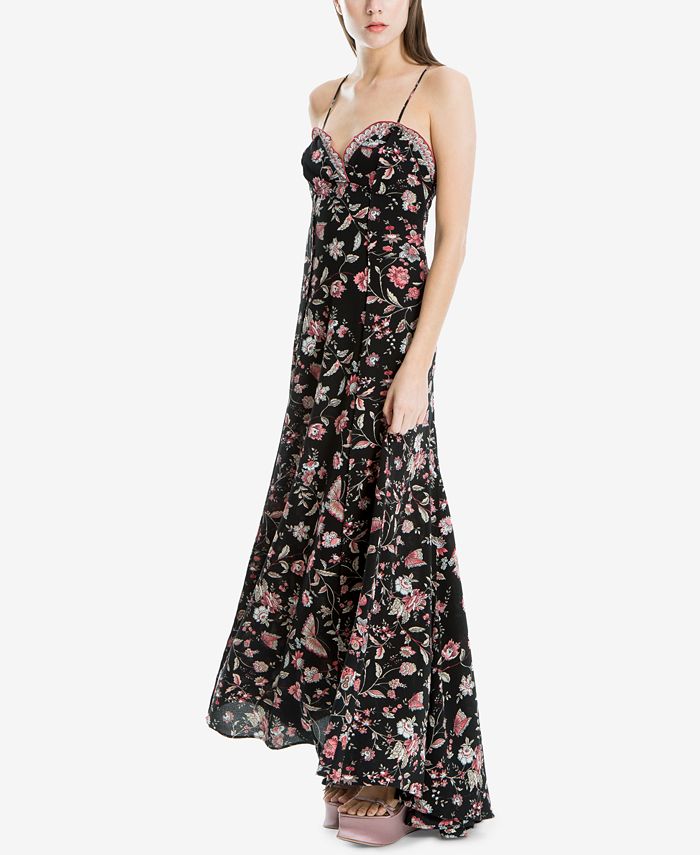 Max Studio London Printed Crepe Maxi Dress, Created for Macy's - Macy's