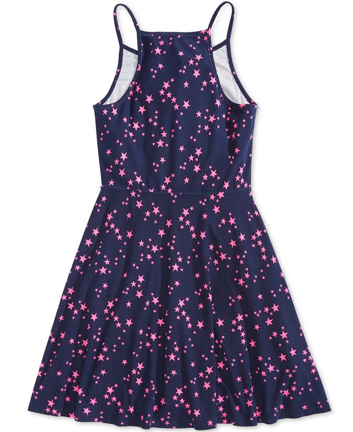 Epic Threads Big Girls Star-Print Skater Super-Soft Dress, Created for ...