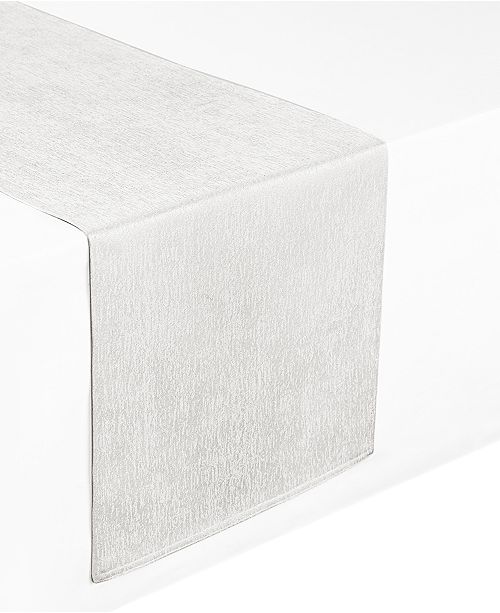 Waterford Moonscape White 14" x 72" Table Runner & Reviews - Table ...