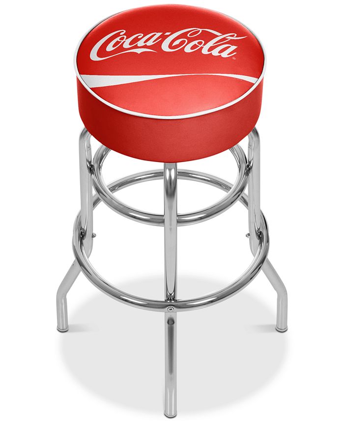 Furniture Coca Cola Vintage Pub Stool - Macy's
