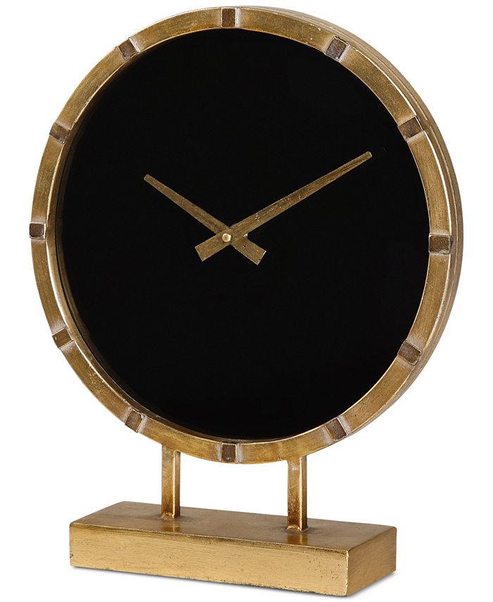Uttermost Aldo Gold Table Clock - Macy's