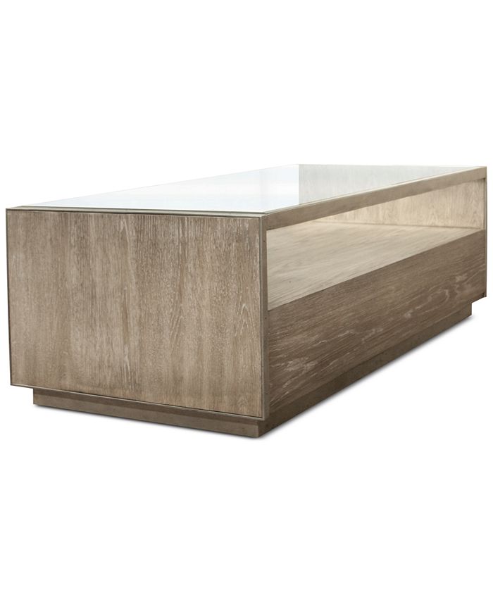 Furniture Esme Rectangle Coffee Table - Macy's