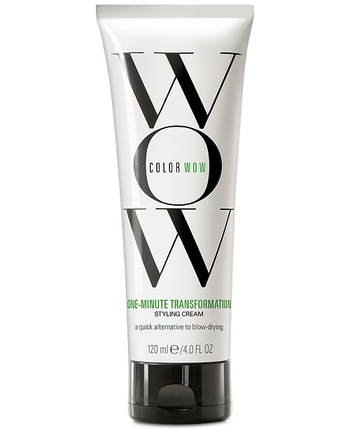 COLOR WOW One-Minute Transformation Styling Cream, 4-oz., from ...