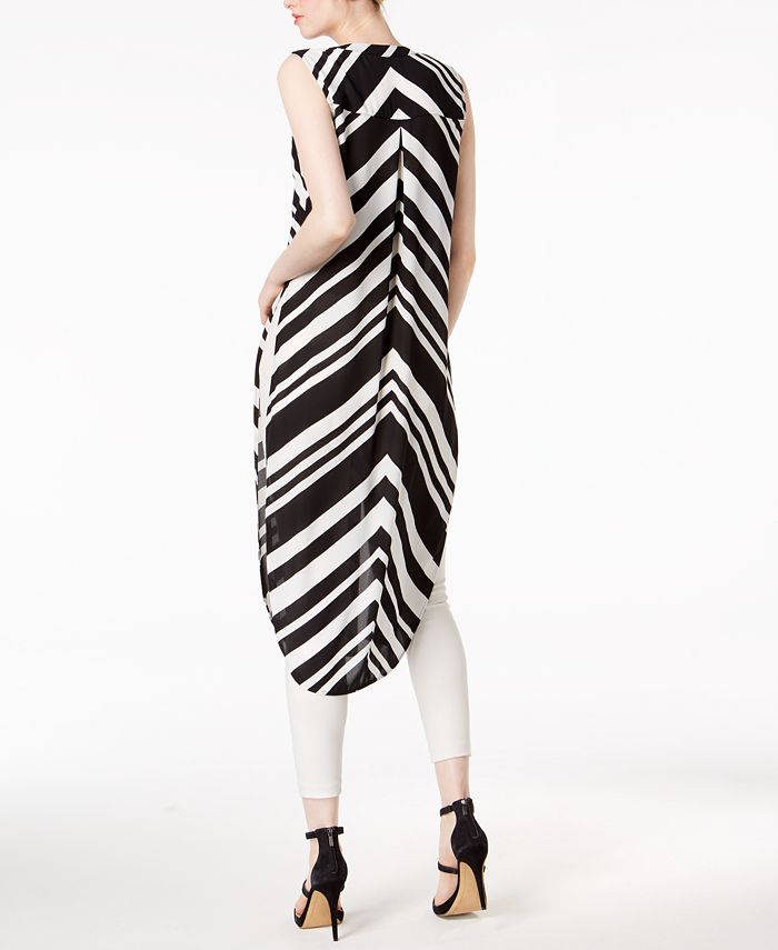 Bar III Solid Side-Slit Tunic, Created for Macy's - Macy's