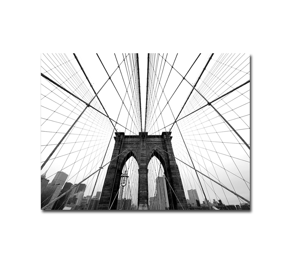 Click here for Nina Papiorek Nyc Brooklyn Bridge 35 x 47 Canvas W... prices