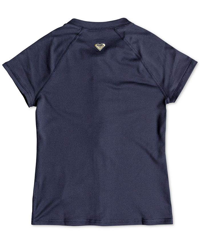 Roxy 1-Pc. Short-Sleeve Rash Guard, Big Girls - Macy's