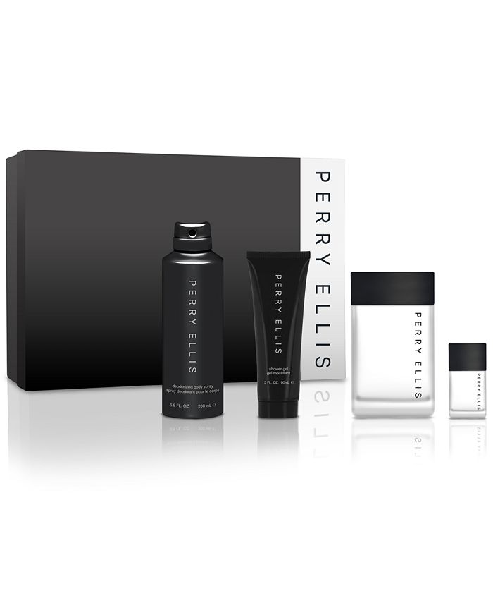 Perry Ellis Men's 4-Pc. Perry Ellis Gift Set - Macy's