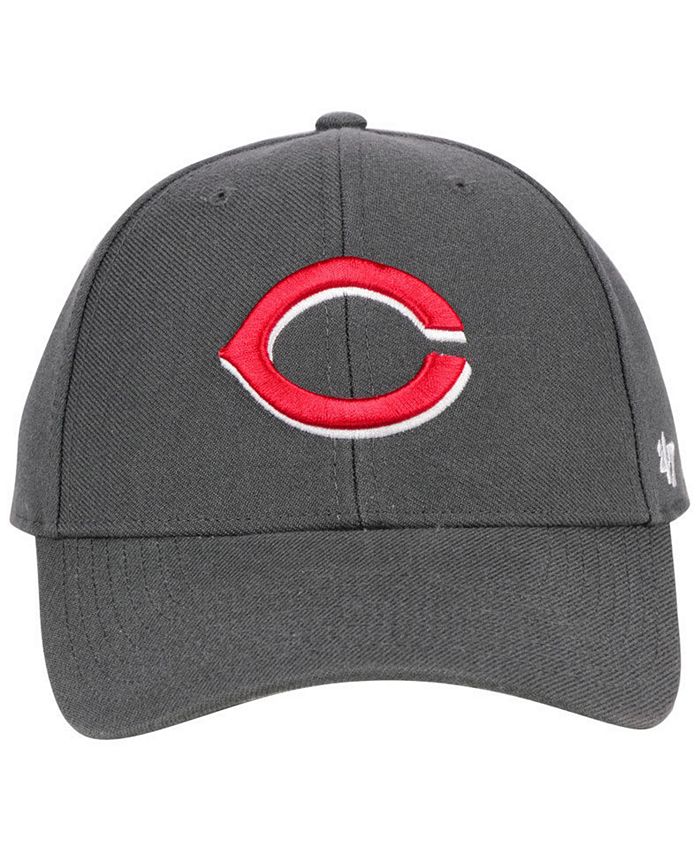 '47 Brand Cincinnati Reds Charcoal MVP Cap - Macy's