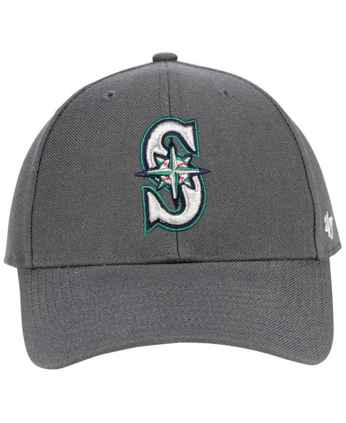 '47 Brand Seattle Mariners Charcoal MVP Cap - Macy's