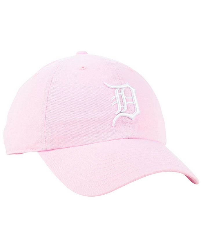 '47 Brand Detroit Tigers Pink CLEAN UP Cap - Macy's
