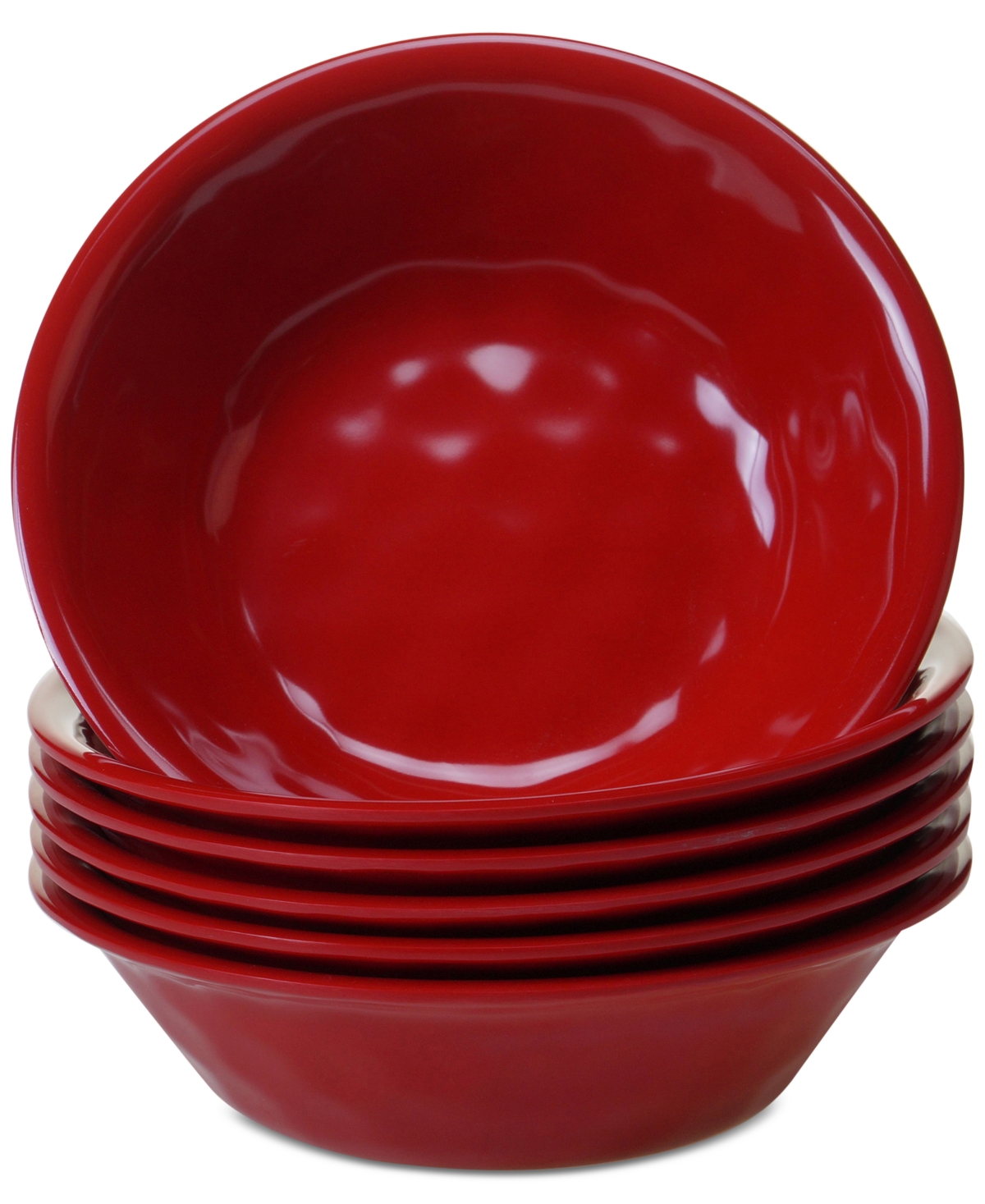 Click here for Certified International 6-Pc. Red Melamine All-Pur... prices