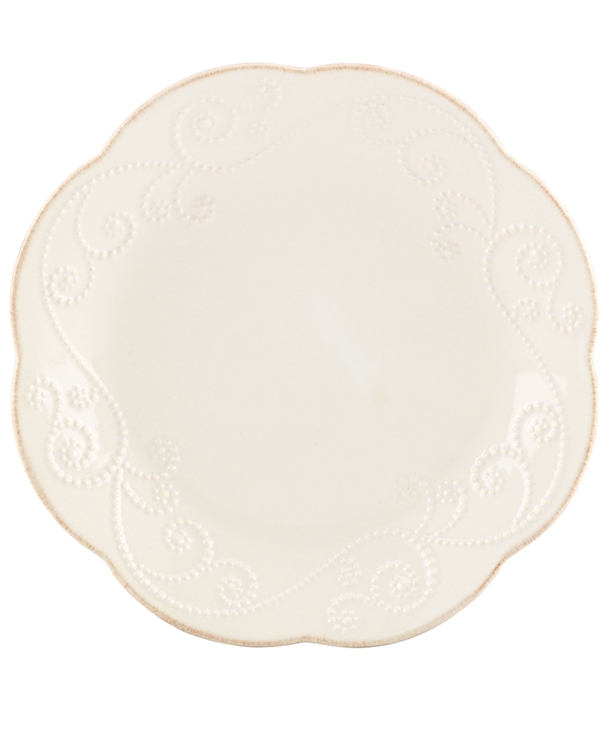Click here for Lenox French Perle Dessert Plates  Set of 4 - Whit... prices