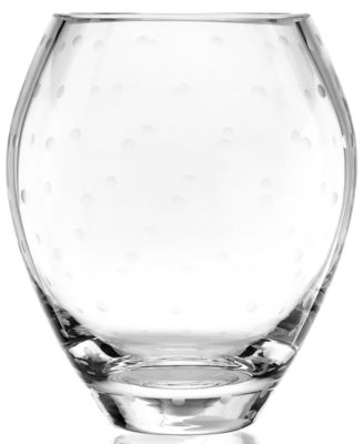 kate spade new york 7" Larabee Dot Bouquet Vase - Macy's