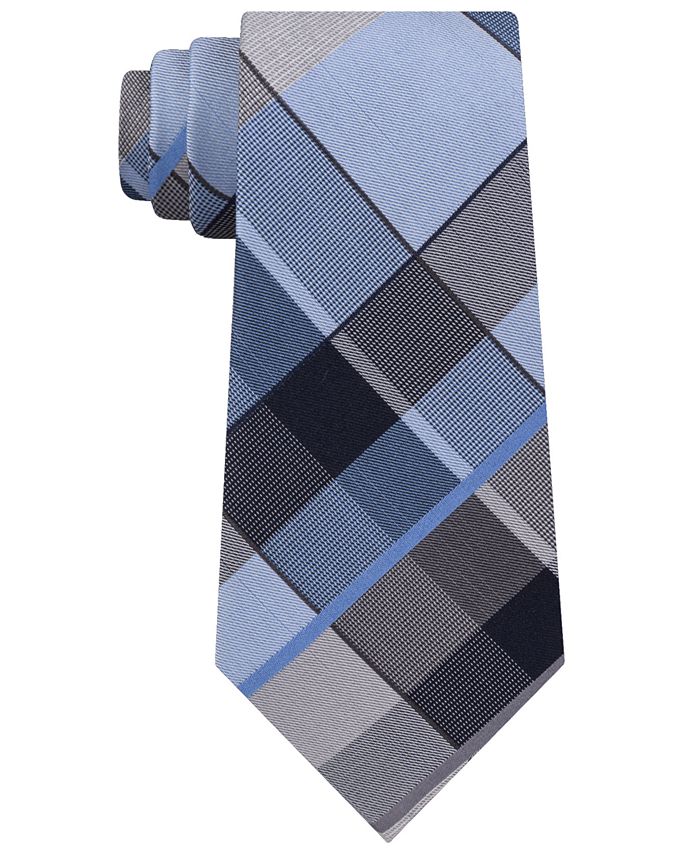 Kenneth Cole Reaction Men's Lunar Plaid Tie - Macy's
