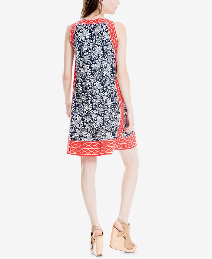Max Studio London Printed Trapeze Dress, Created for Macy's - Macy's