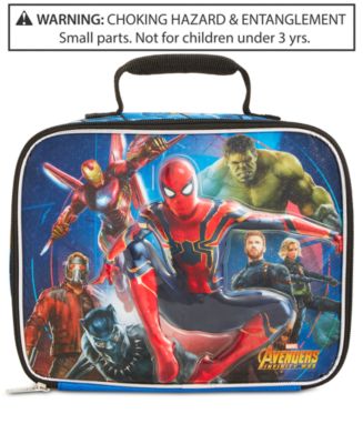 Marvel Little & Big Boys Avengers Insulated Lunch Bag - Macy's