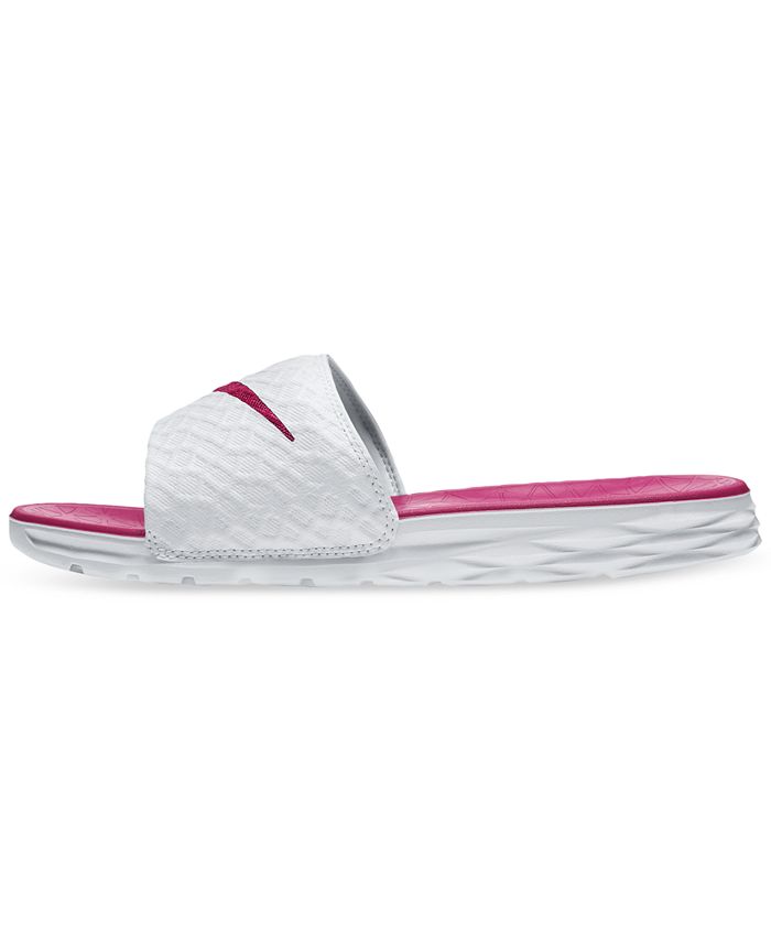 Nike Women's Benassi Solarsoft 2 Slide Sandals from Finish Line - Macy's