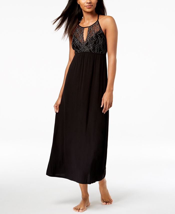 INC International Concepts I.N.C. Lace Keyhole Nightgown, Created for ...