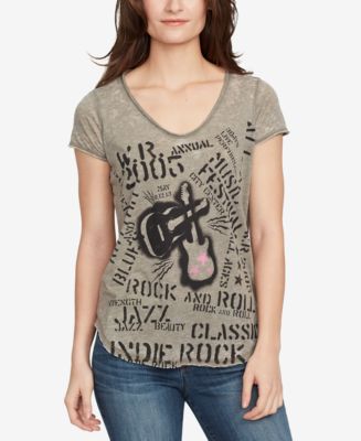 WILLIAM RAST Graphic V-Neck T-Shirt - Macy's
