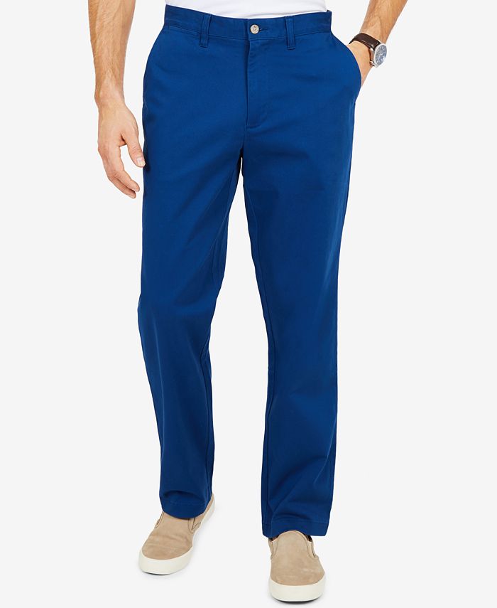 Nautica Men's Flat-Front Deck Pants - Macy's