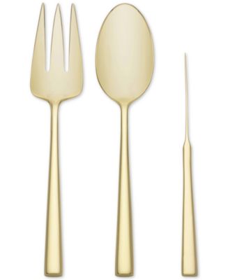 kate spade new york Malmo Gold 3-Pc. Serving Set - Macy's