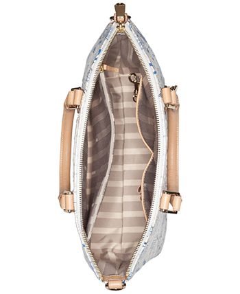 Brahmin Indigo Palaminto Satchel - Macy's